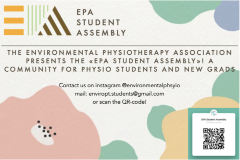 The EPA Student Assembly | Environmental Physiotherapy Asscociation